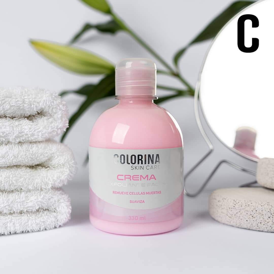 Crema exfoliante Colorina - Gloss Cosmetics