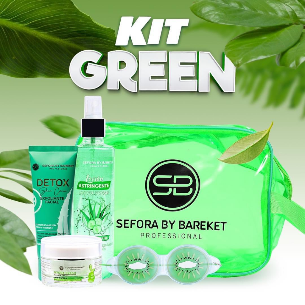 Kit Green Sefora By Bareket - Gloss Cosmetics