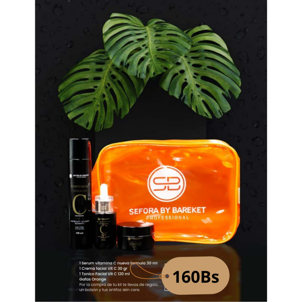 Kit Vitamina C Sefora By Bareket - Gloss Cosmetics