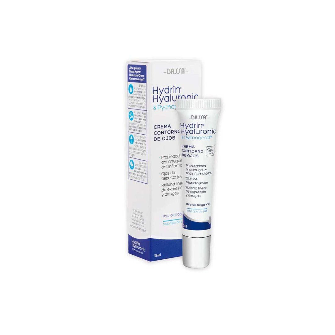 Hydrin Hyaluronic Crema Contorno de Ojos Bassa - Gloss Cosmetics
